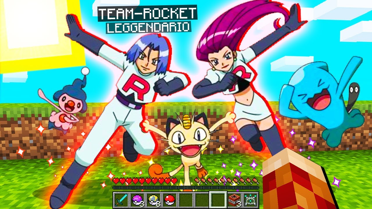 TROVO IL TEAM ROCKET PER LA PRIMA VOLTA NELLA PIXELMON SU MINECRAFT ITA ...