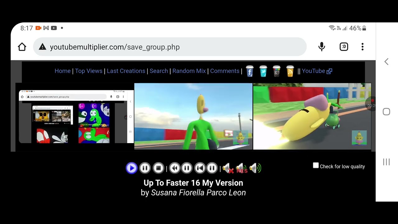 Up To Faster 16 My Version - YouTube