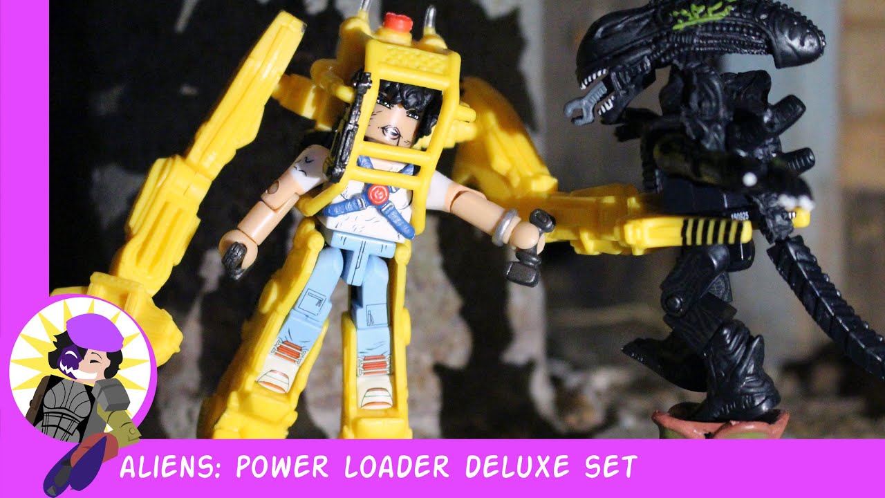 Minimates Aliens Power Loader Deluxe Set Review - YouTube