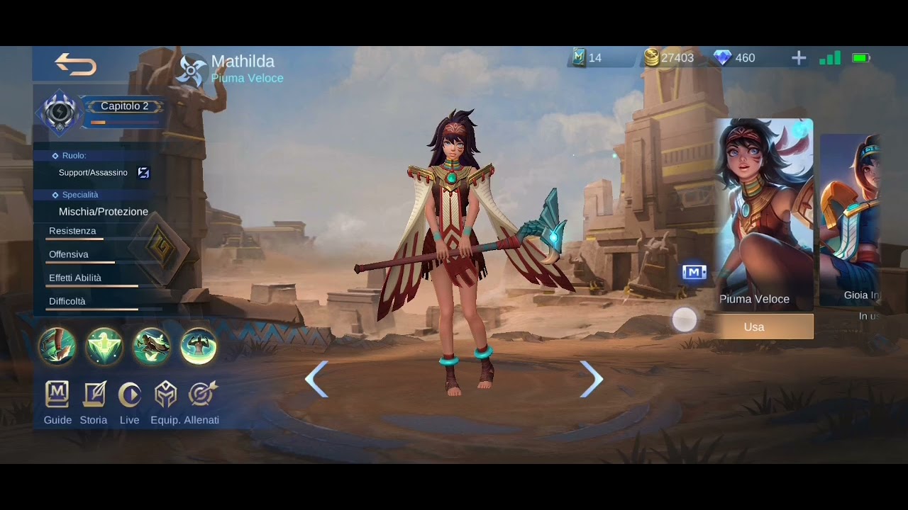 Full Mathilda Skin MLBB ️ ️ - YouTube