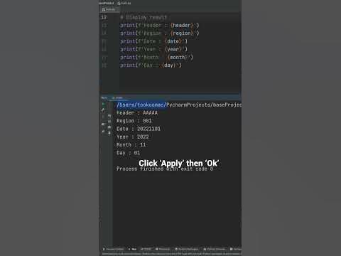 PyCharm - How to Hide path / Fold lines in console output - YouTube