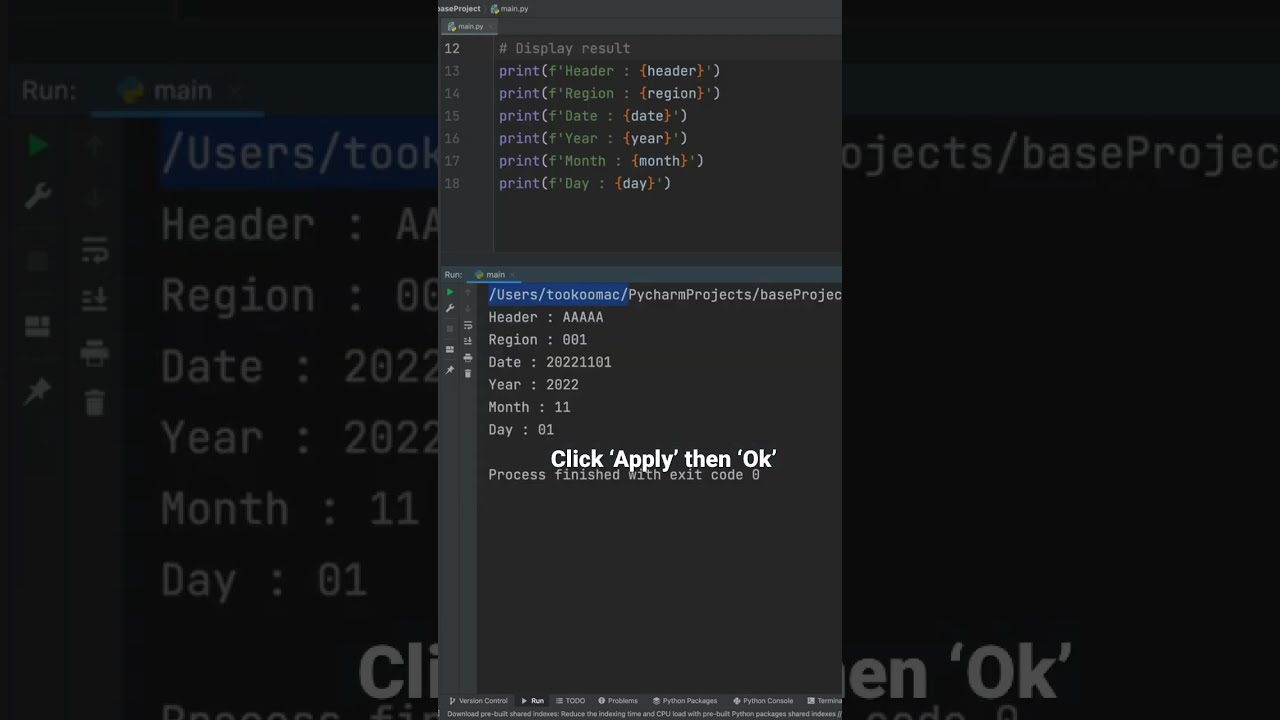 PyCharm How To Hide Path Fold Lines In Console Output YouTube PyCharm How To Hide Path Fold Lines In Console Output YouTube
