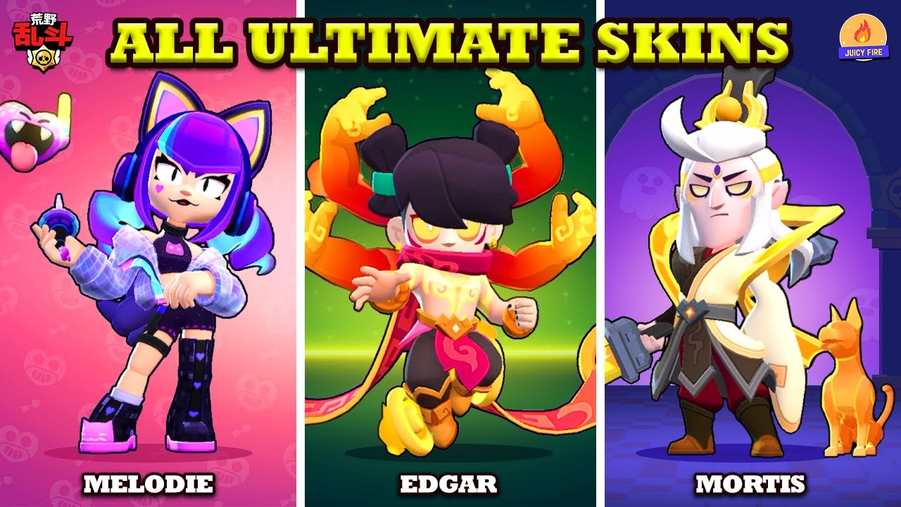 Brawl Stars China | All Ultimate Skins Preview - YouTube