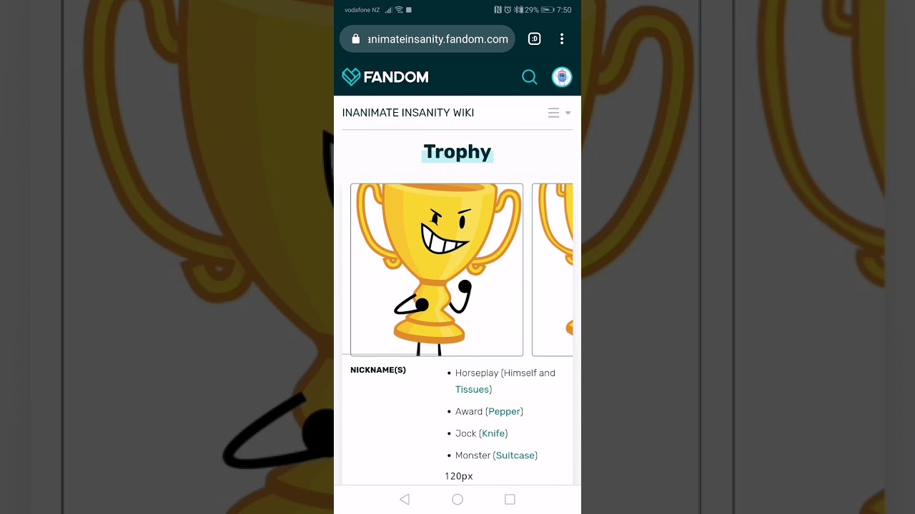 Trophy - inanimate insanity wiki - YouTube