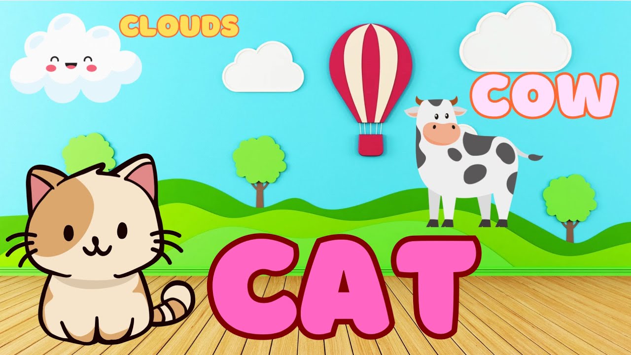 C For a Cat - ABC Alphabet Songs with Sounds for Children - Phonics ...