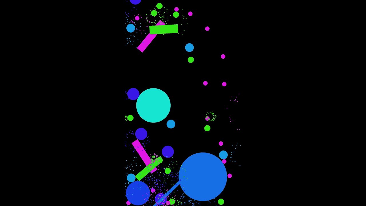 Colorful Merge Balls: Grow Bigger ASMR Game #Short - YouTube