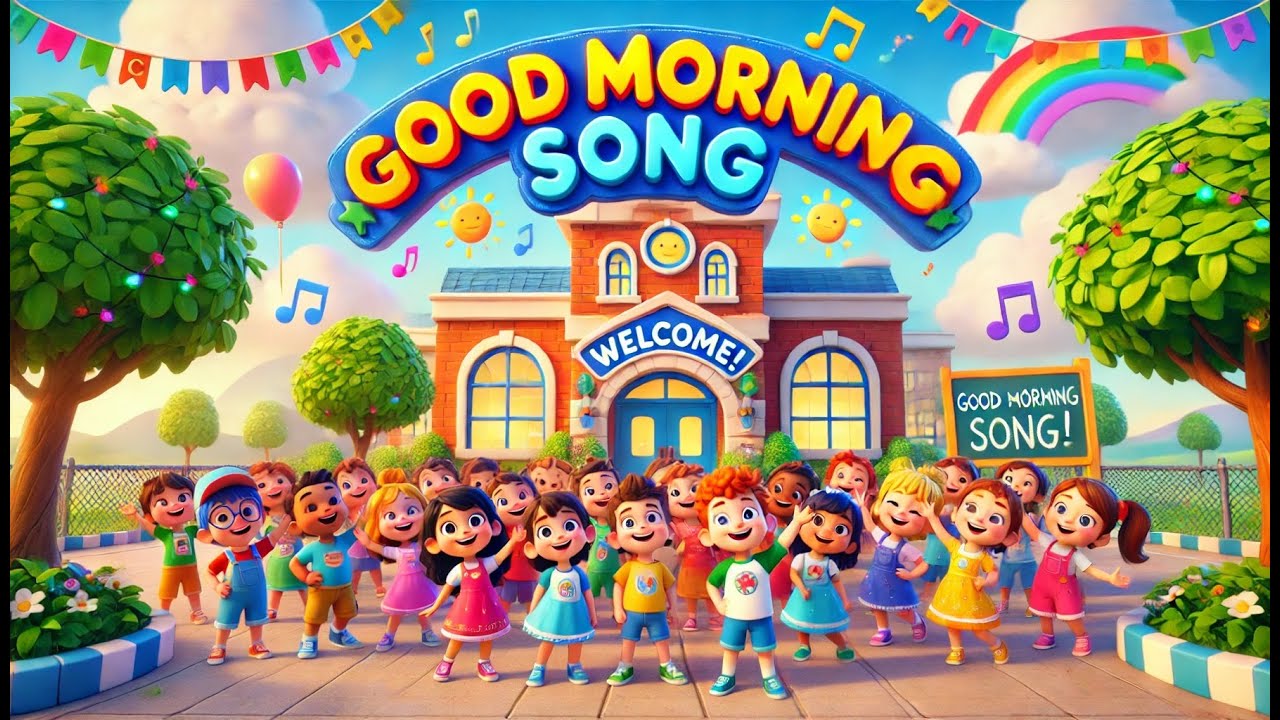 Good Morning Song | Nursery Rhymes & Kids Songs - YouTube