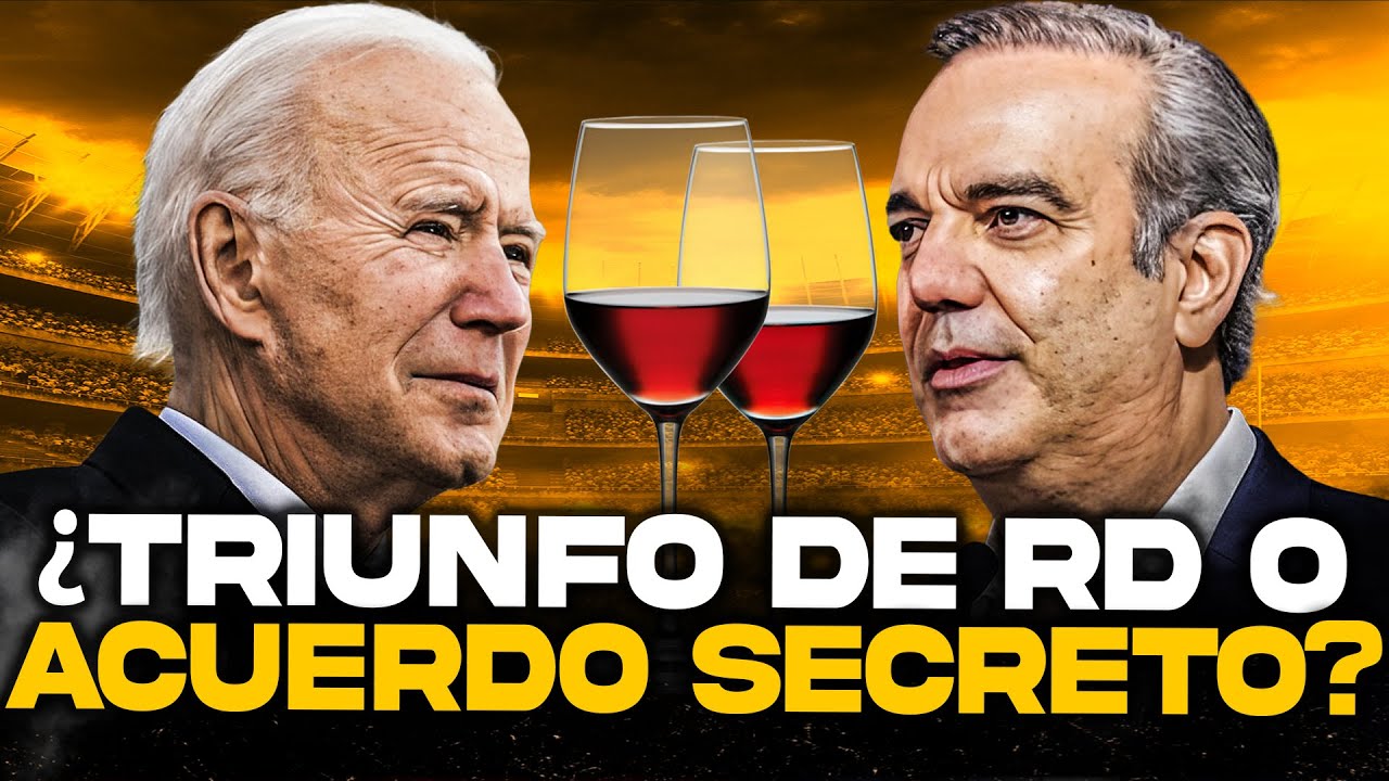 De Último Minuto: Lo que acordaron Biden y Abinader para quitar la ...