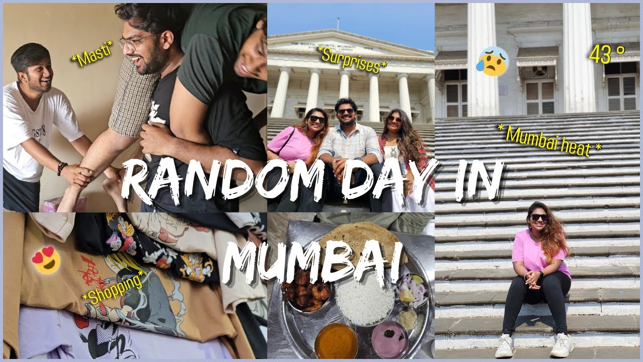 Random Day in Mumbai: Shopping,Food & fun | Surprise Trip for My ...