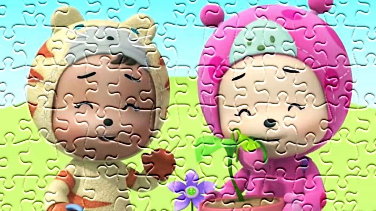 Hutos Mini Mini Cartoon For Kids - Puzzle Games - YouTube