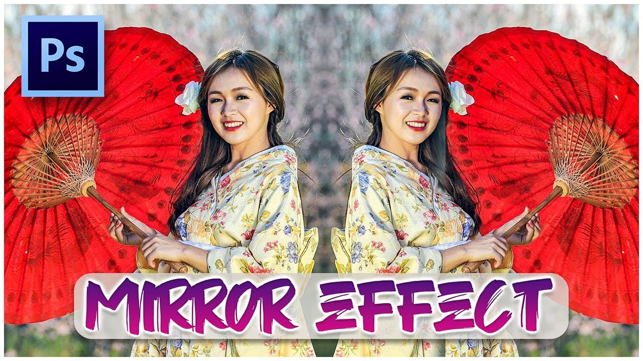 How to Make Mirror Image Effect in Photoshop CC 2020 | PG Sazzad - YouTube