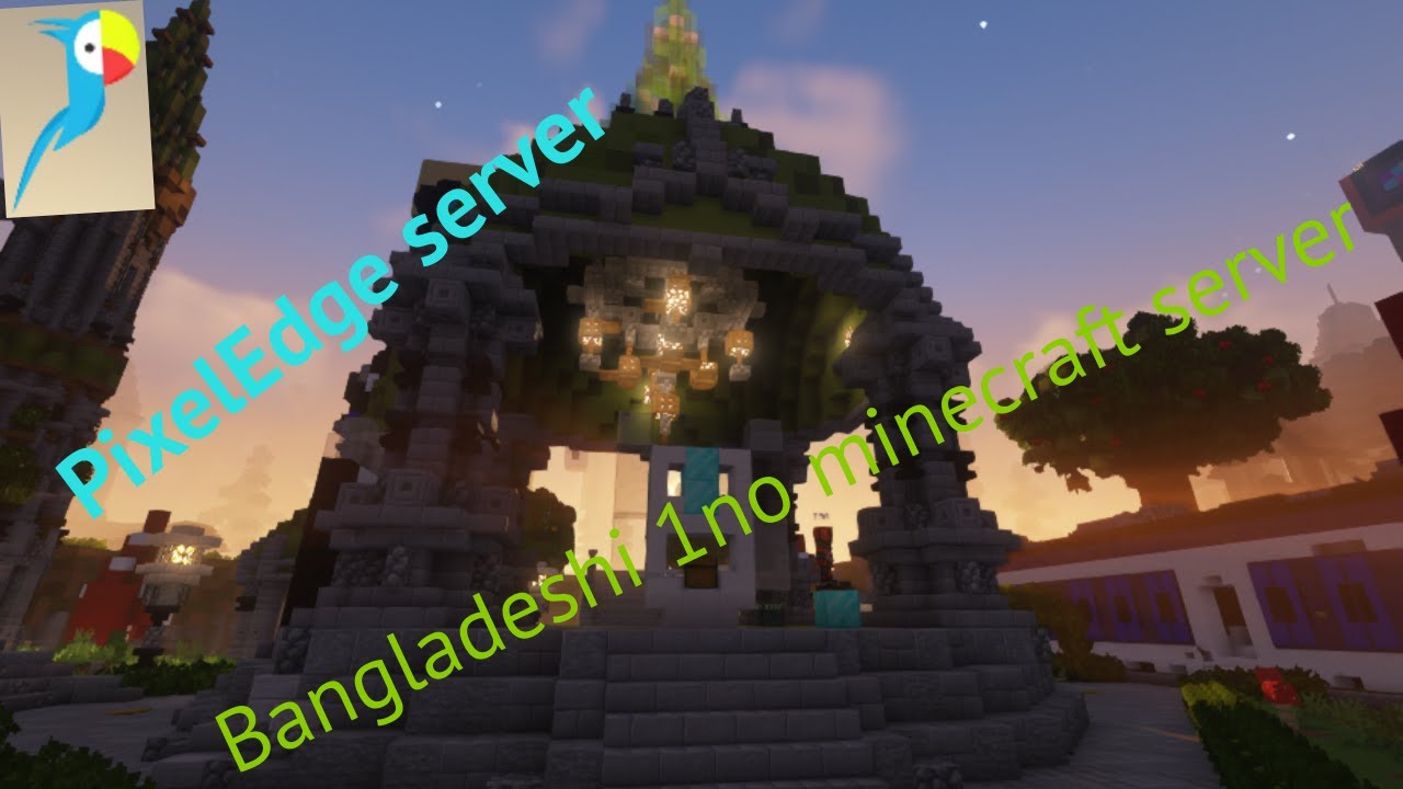 Bangladeshi:1No minecraft server (PixelEdge server) - YouTube