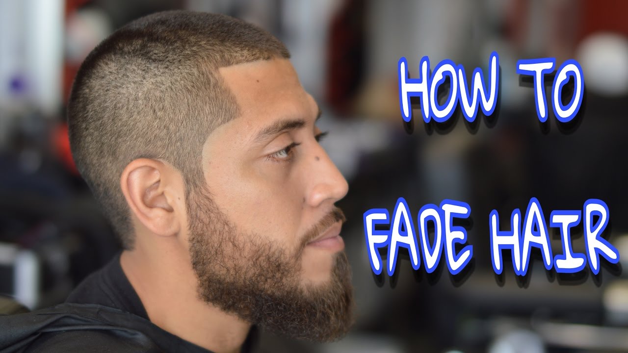 HOW TO CUT HAIR WITH A 1 GUARD FADING DOWN TECHNIQUE YouTube