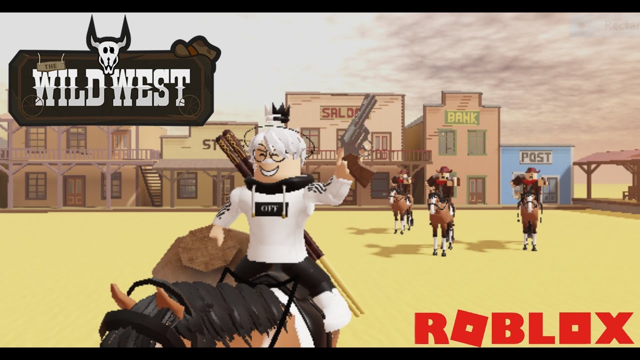 ROBLOX THE WILD WEST --- TRAIN ROBBING - YouTube