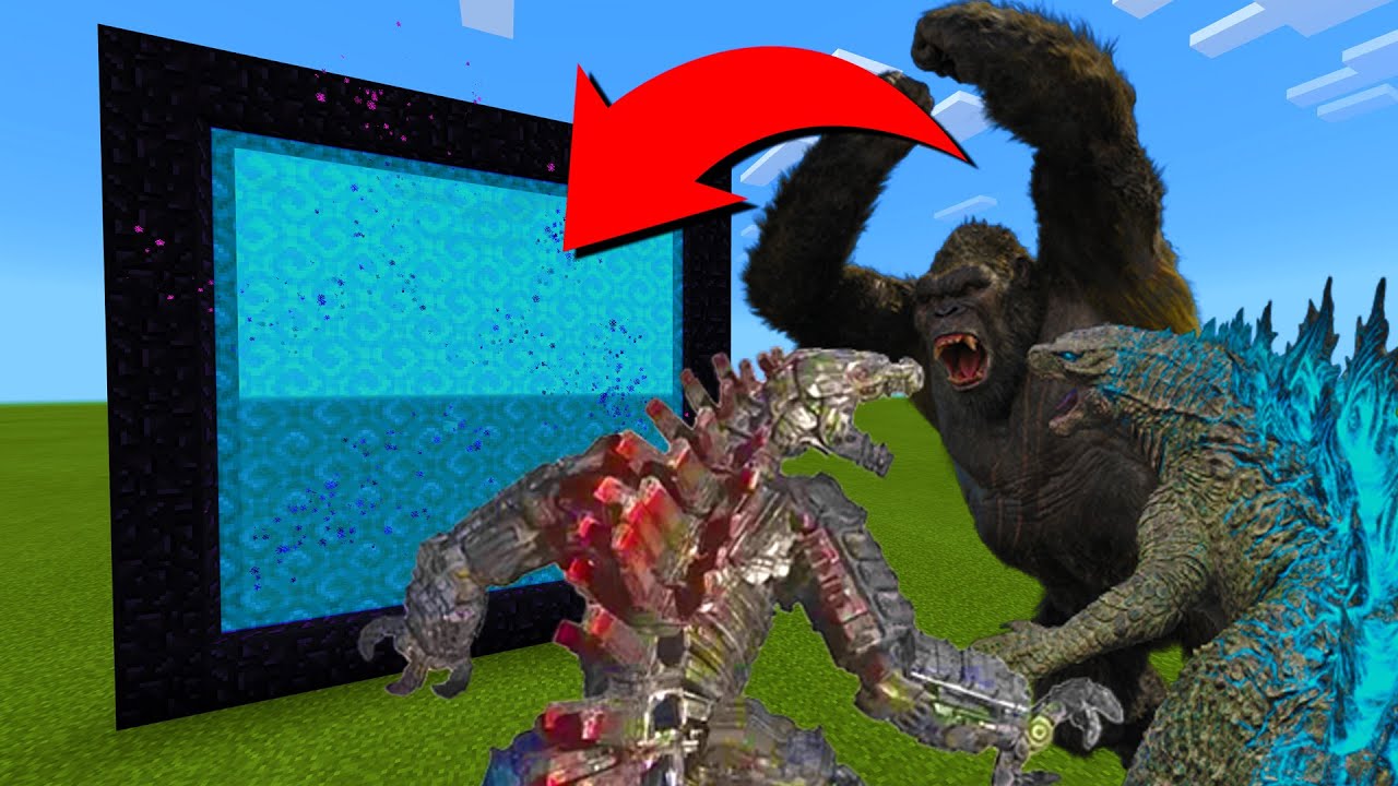 How To Make A Portal To The Godzilla vs MechaGodzilla Dimension in ...