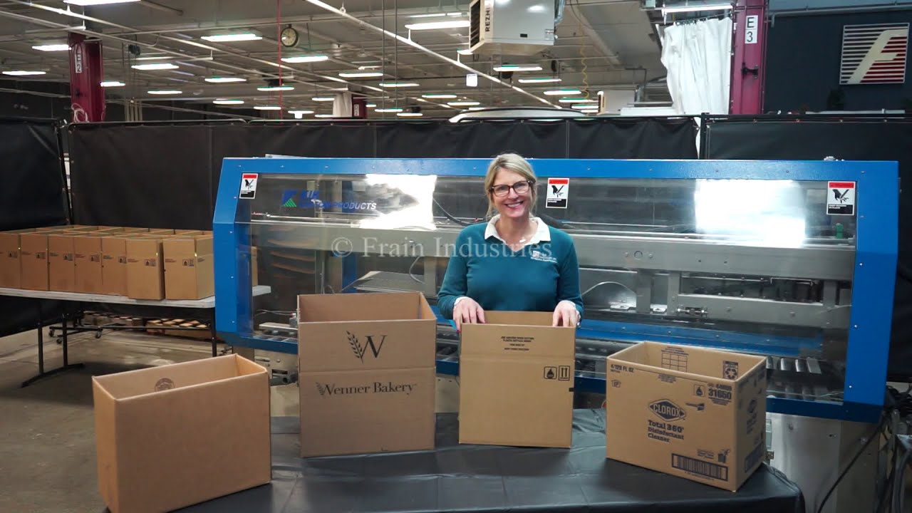 ABC Case Sealer Top Only Taper 36 Demonstration - YouTube