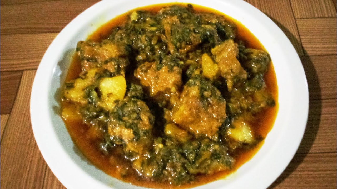 Shaljam Palak Gosht By Asan Kitchen Recipe Zyada Sardi Mein Banana ...