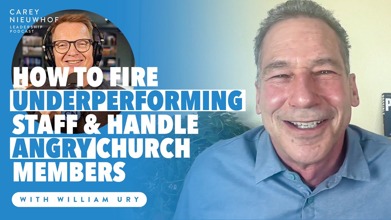 WIlliam Ury w/ Key Negotiation Skills When Firing Staff & Handling ...