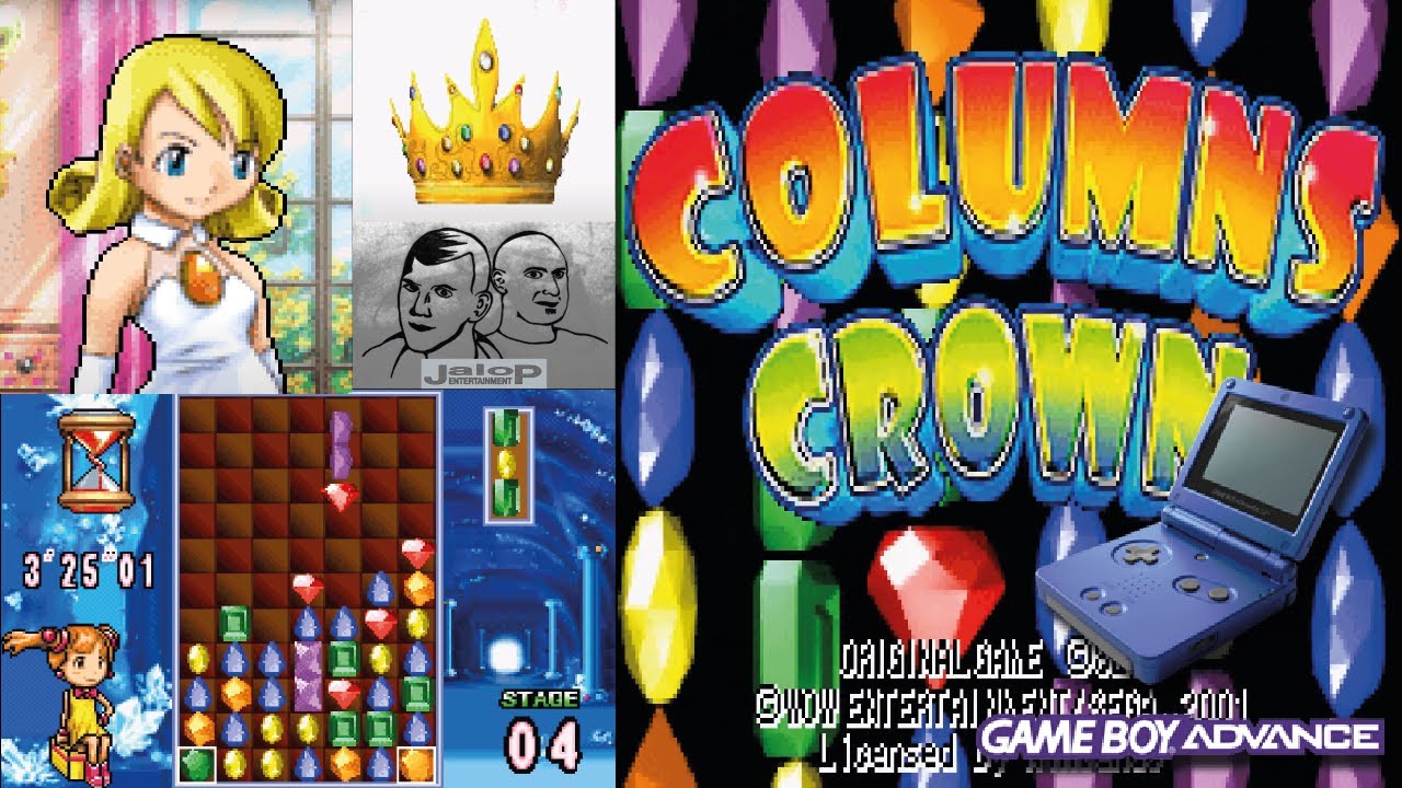 Columns Crown GBA - C&M Quick Playthrough - YouTube