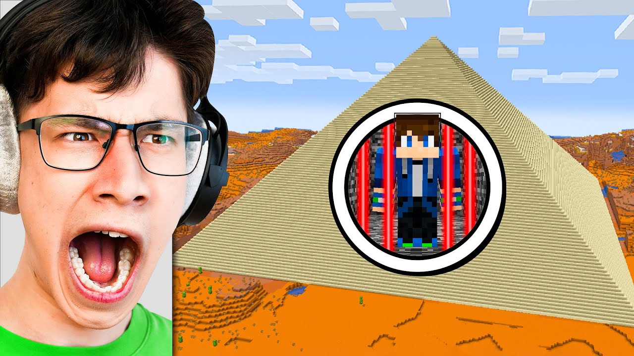 My Friends Trapped Me in a PYRAMID, So I Got Revenge - YouTube