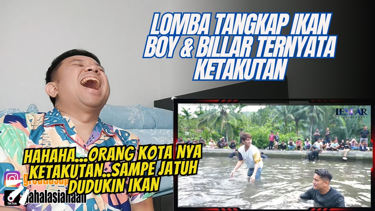 LESLAR LOMBA MANCING LAWAN TEAM BOY..PEMENANGNYA TEAM LOKAL AHAHA ...