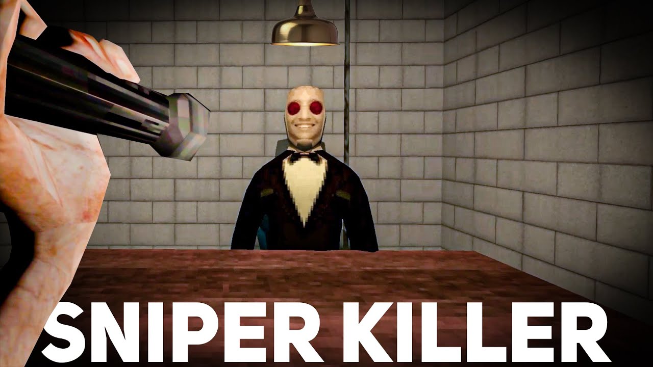 There's a Serial Killer On The Loose.. But Its Me - Sniper Killer (Full Game) - YouTube