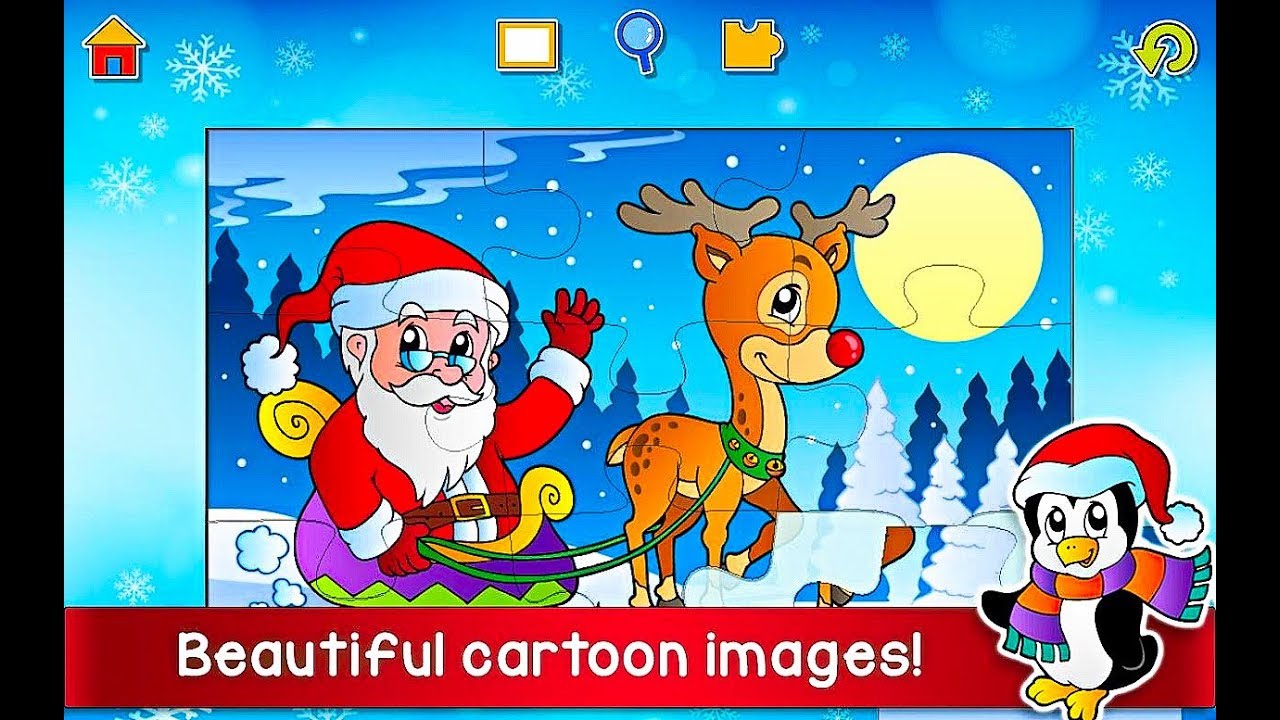 Christmas Puzzle Games - Kids Jigsaw Puzzles 🎅 - YouTube