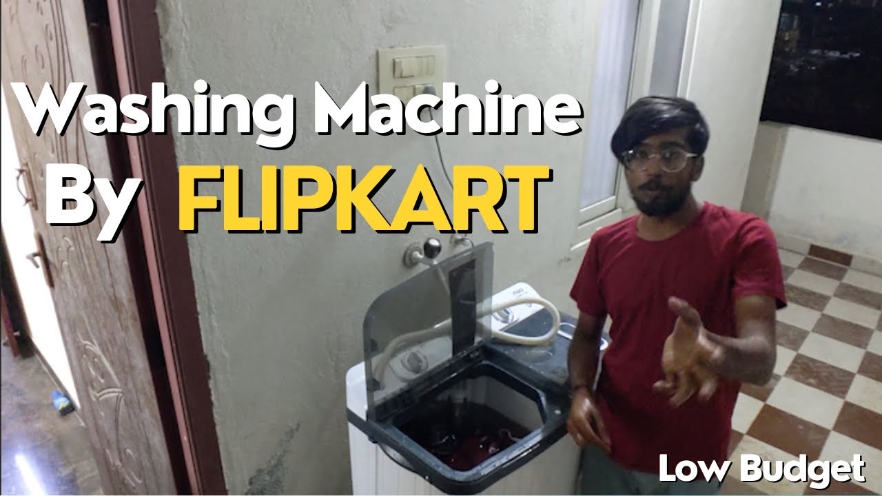 Low Budget Washing Machine| Marq By Flipkart -90s Vlogger - YouTube