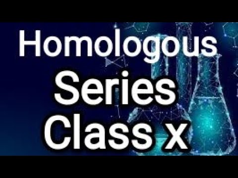 Homologous series... Class X... - YouTube
