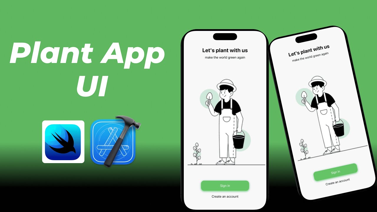 Plant App UI In Swift UI - YouTube