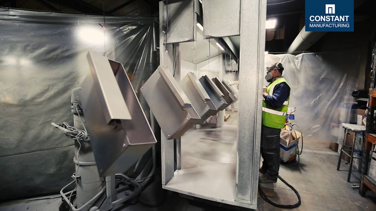 Digital Factory Tour: Powder Coating - YouTube