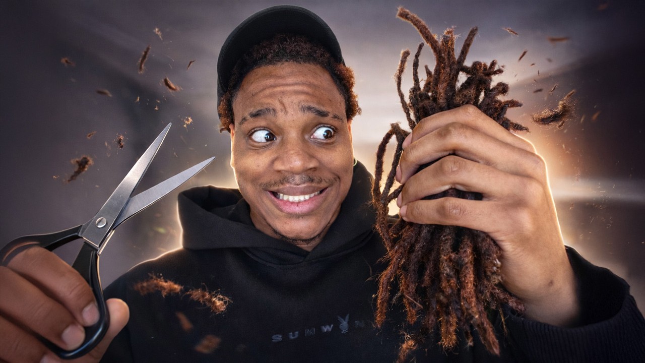 Cutting My Dreads Off After 5 YEARS - YouTube