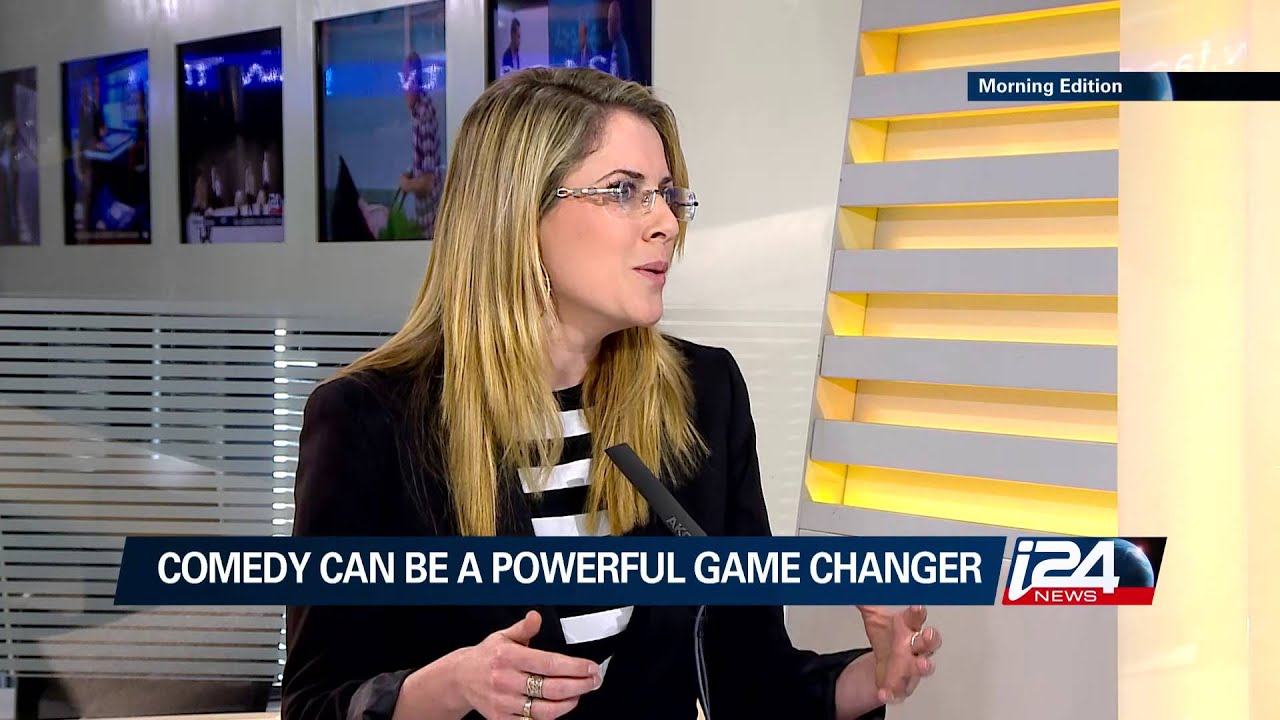 i24news Morning Edition, Michal Divon on humor - YouTube
