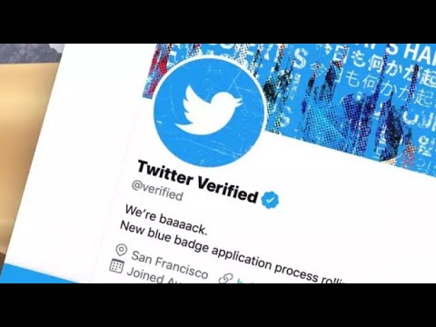 Twitter Introduces the Gold Checkmark - YouTube