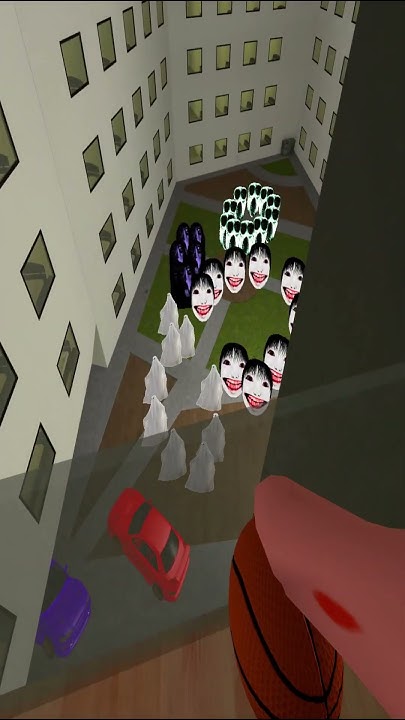 Creepy Nextbots chase in Liminal Hotel Gmod Nextbot - YouTube