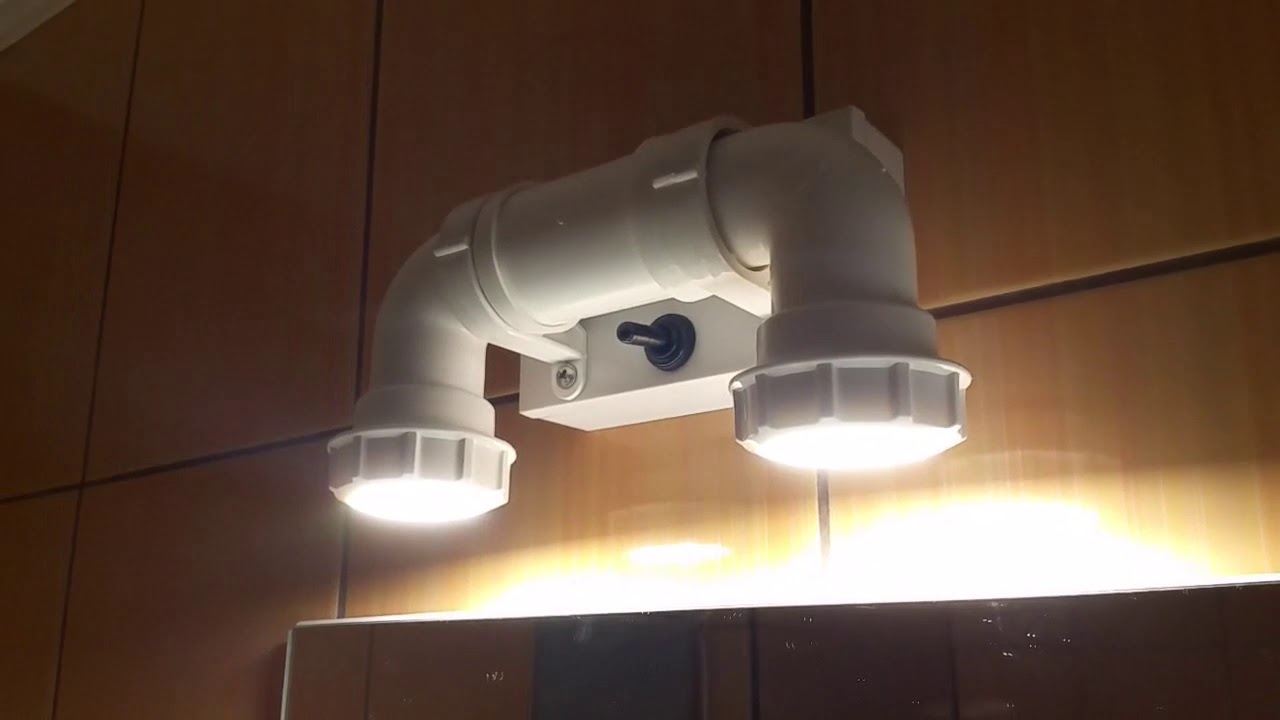DIY - Surprising PVC pipe light ideas - YouTube