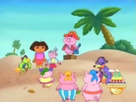 Dora the Explorer Season 01 Treasure Island - YouTube