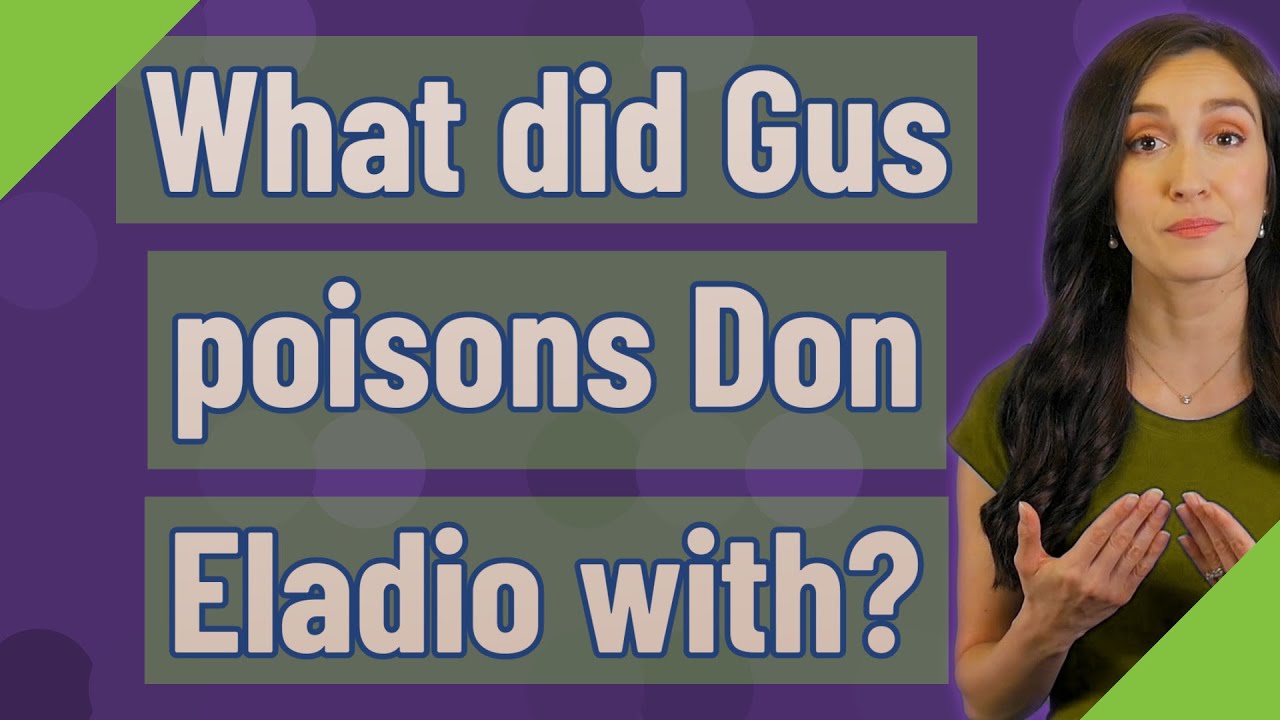 What did Gus poisons Don Eladio with? - YouTube
