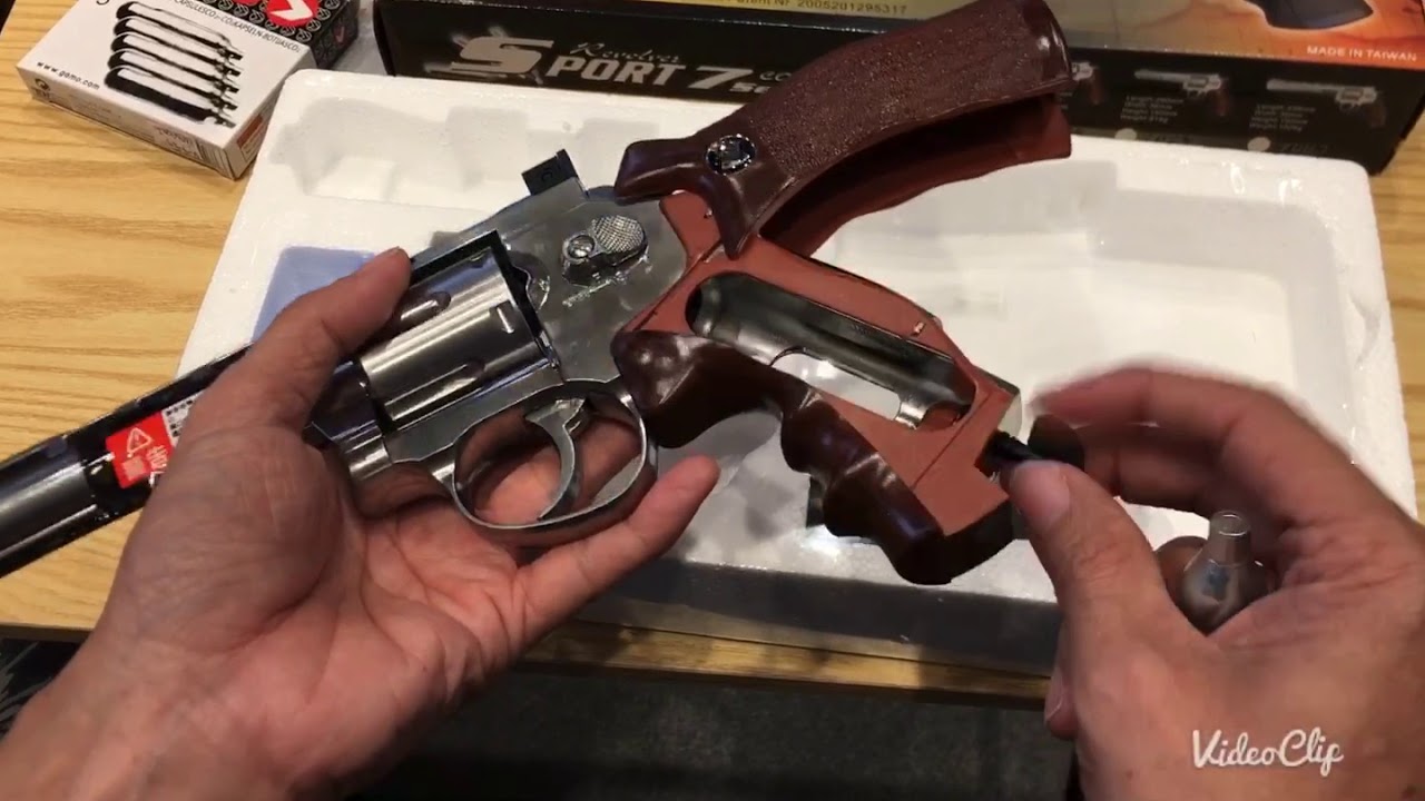 #Wingun 701 CO2 Revolver #ลูกโม่วินกัน701 ขนาด 4 นิ้ว ราคา 3,990 ต.โต้ง ...
