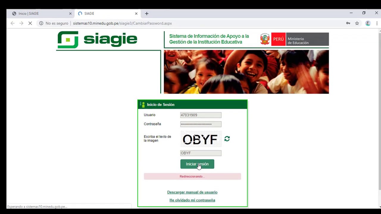 Como iniciar sesión en SIAGIE - YouTube