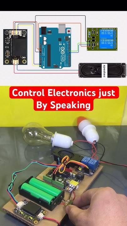 Say & Control! 🗣️💡🔥 | Voice Controlled Light & Fan | Smart Home ...