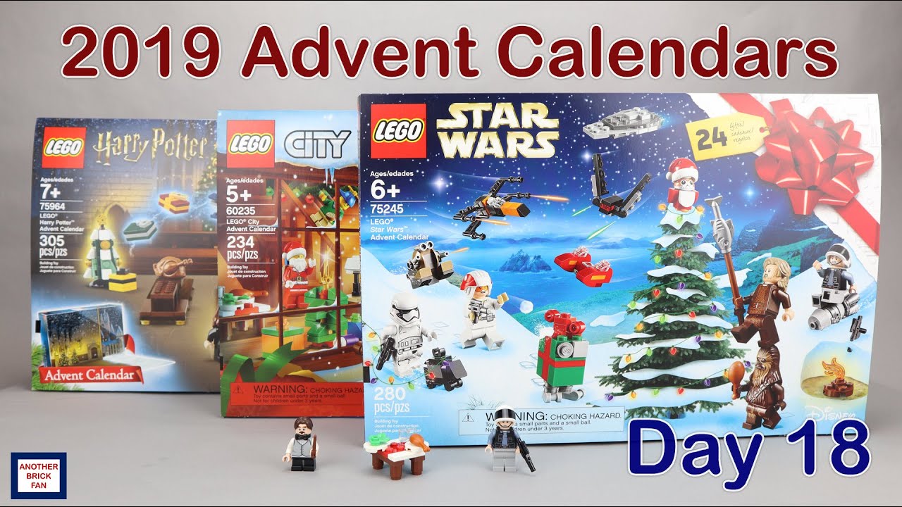 LEGO 2019 Advent Calendars Day 18 - YouTube