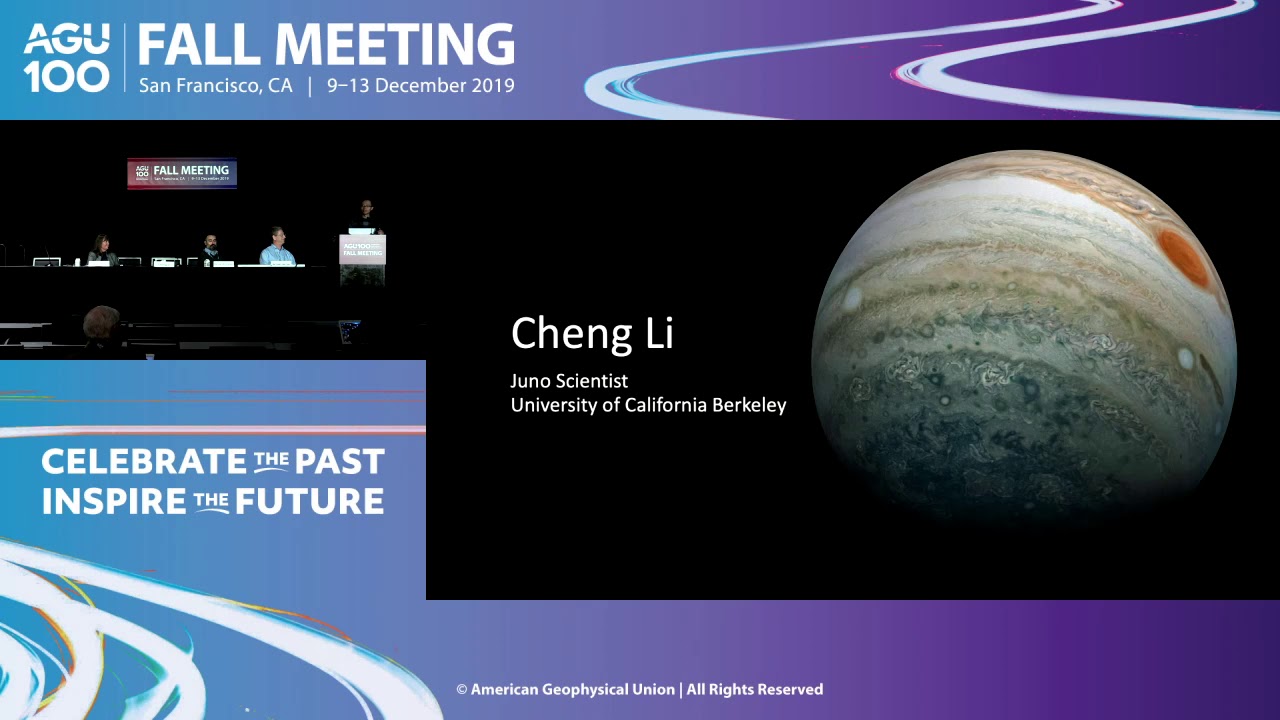 Fall Meeting 2019 Press Conference: Juno science results since jumping ...