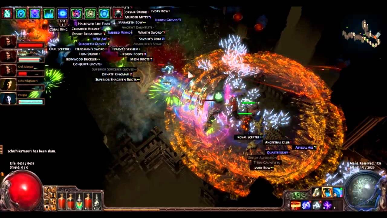 PoE: Crazy Double Boss Museum Map - YouTube