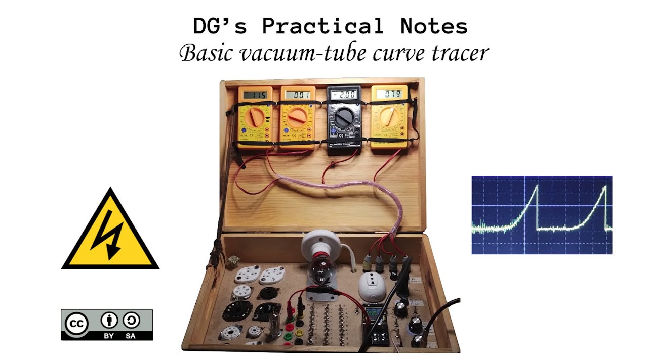 DG’s Practical Notes, i#1 Basic vacuum-tube curve tracer - YouTube