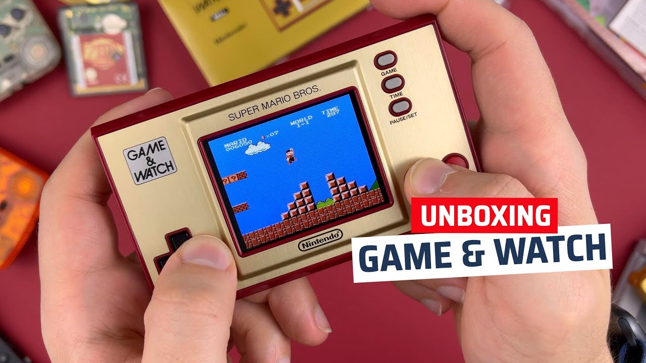 Game and Watch 2020 - Unboxing, primera prueba y opinión - YouTube