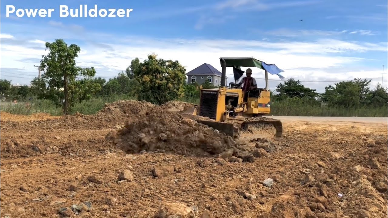Bulldozer Land Clearing In Progress - YouTube