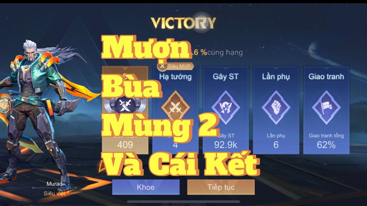 [ LIÊN QUÂN ] Murad MƯỢN BÙA MÙNG 2 TẾT #lq #liênquânmobile #murad # ...