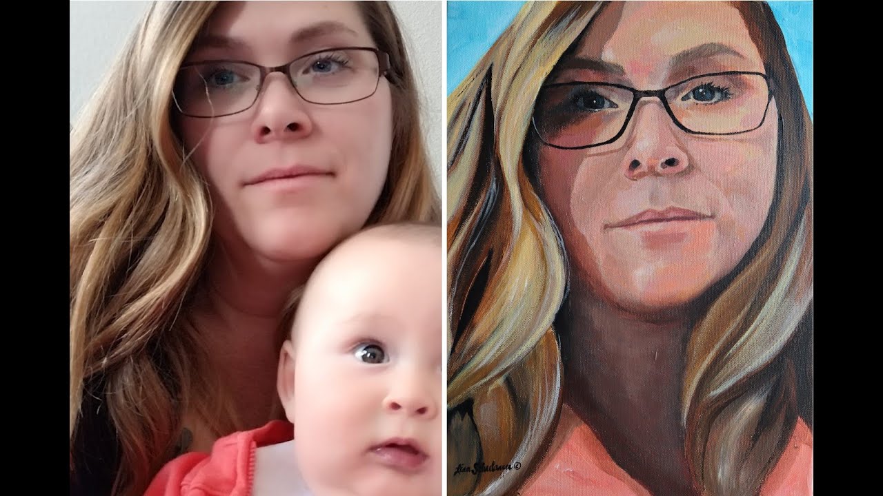 Self Portrait Shadow Over Girl Face, Shadow Across Face With Pink ...