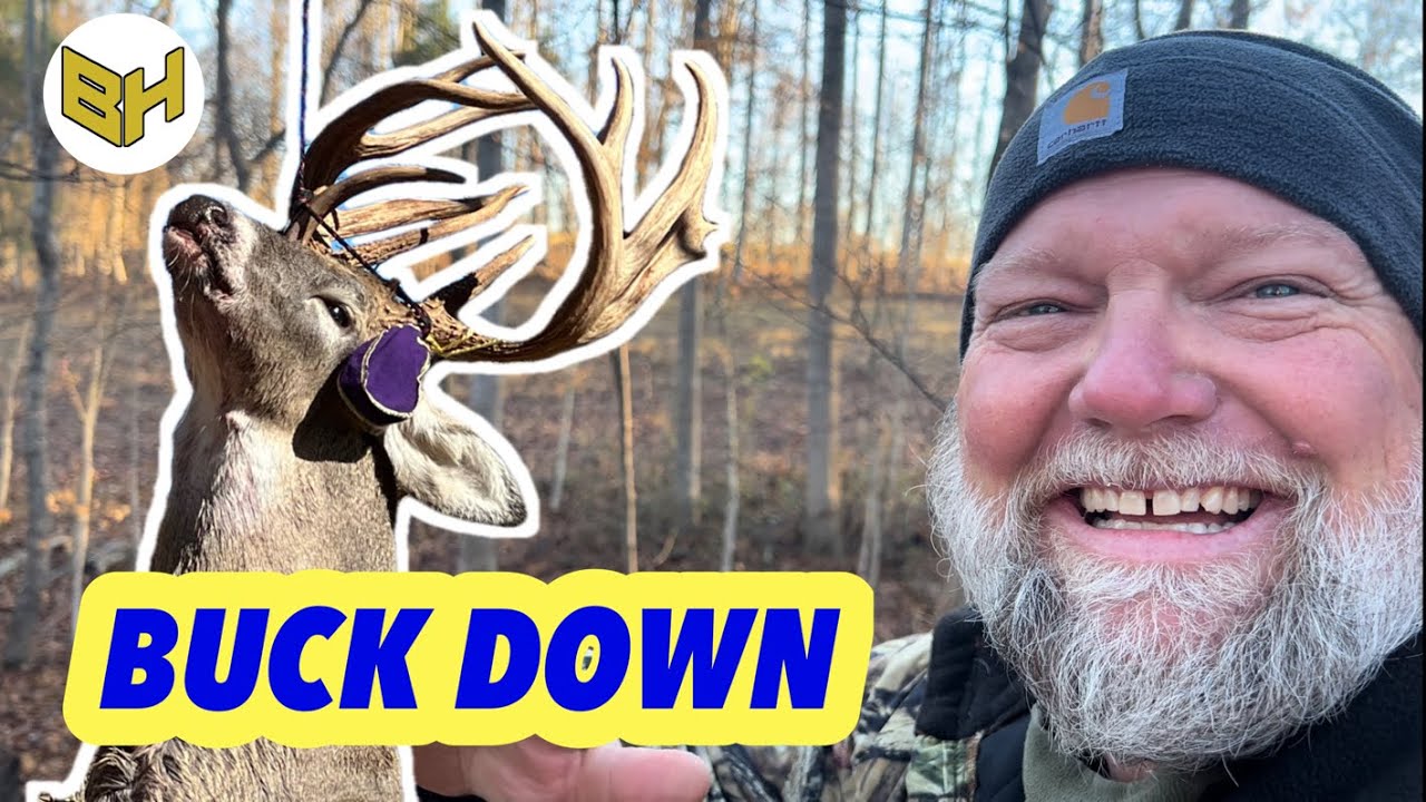 MONSTER Indiana Buck On The First Hunt In 10+ Years - YouTube